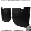 Rear Wheel Inner Liner Mud Guards Fenders For 13-17 Polaris Ranger ...